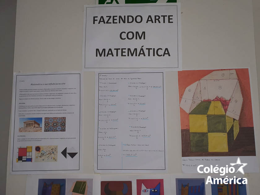 Matemática com Arte - Colégio América
